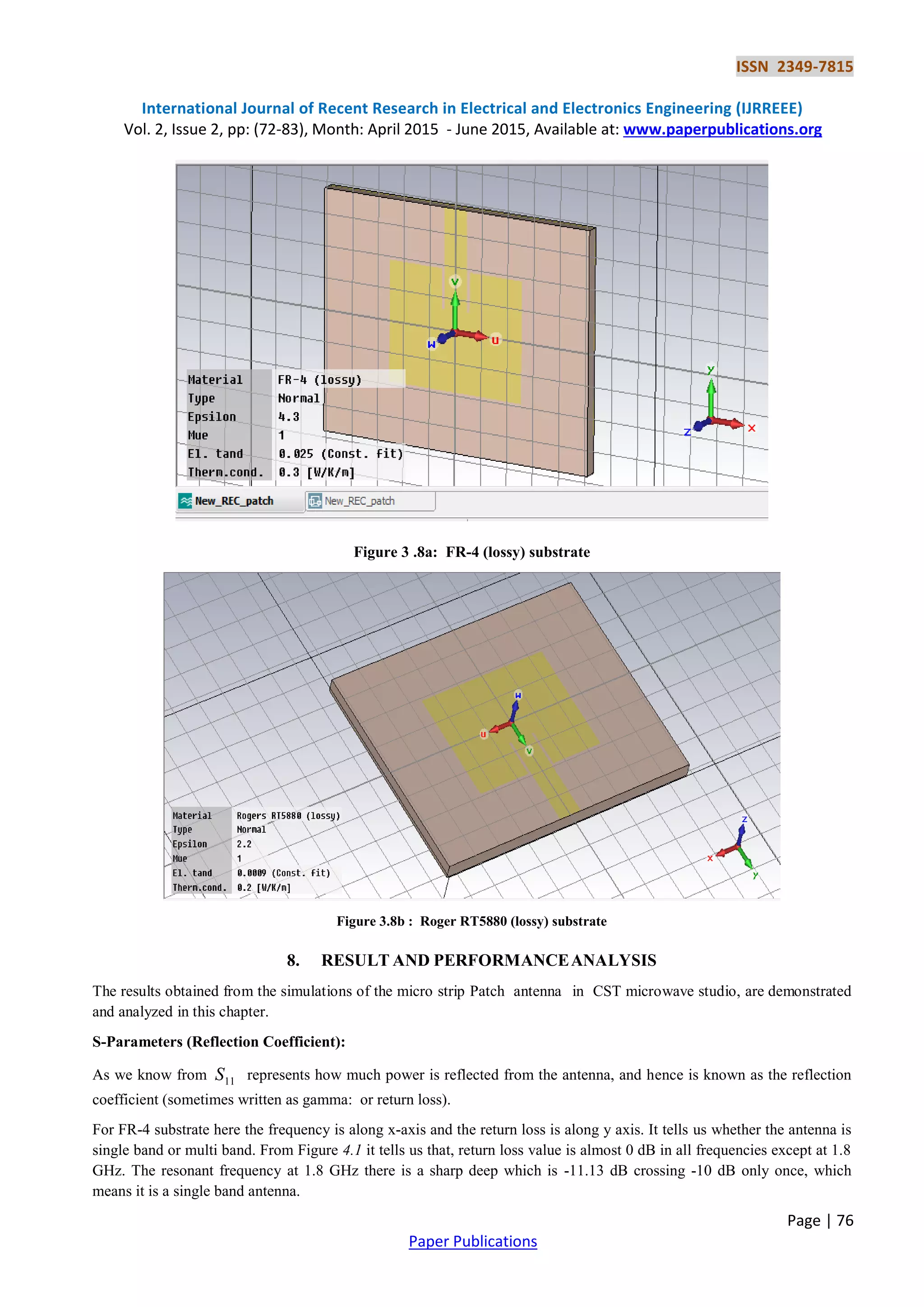 Design And Comparison of Linearly Polarized Rectangular Micro strip Patch Antenna Using ...