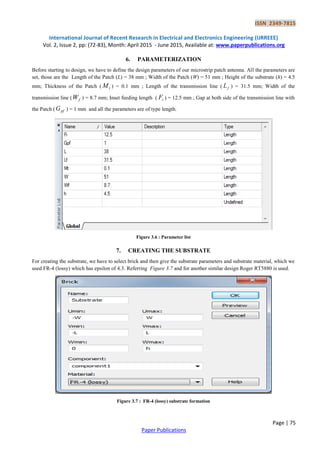 Design And Comparison of Linearly Polarized Rectangular Micro strip Patch Antenna Using ...