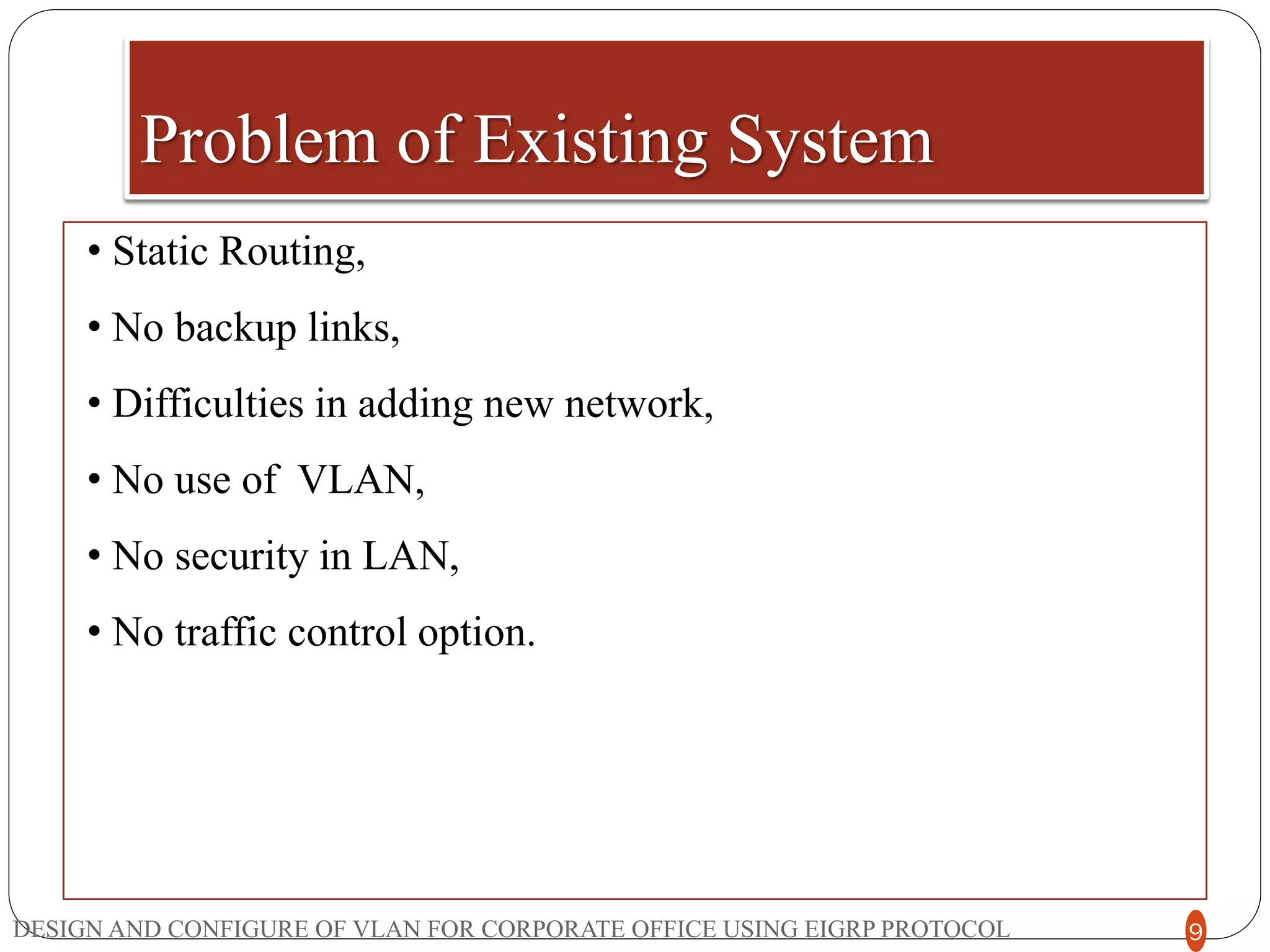 Design And Configuration Of Vlan For Corporate Office Using Eigrp Protocolpdf