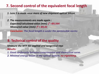 Design and construction of thermo-vision objective for the middle ...