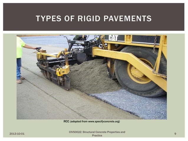 Design and construction of concrete roads | PDF | Civil Engineering ...