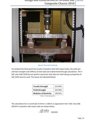 Design and construction of formula sae | PDF