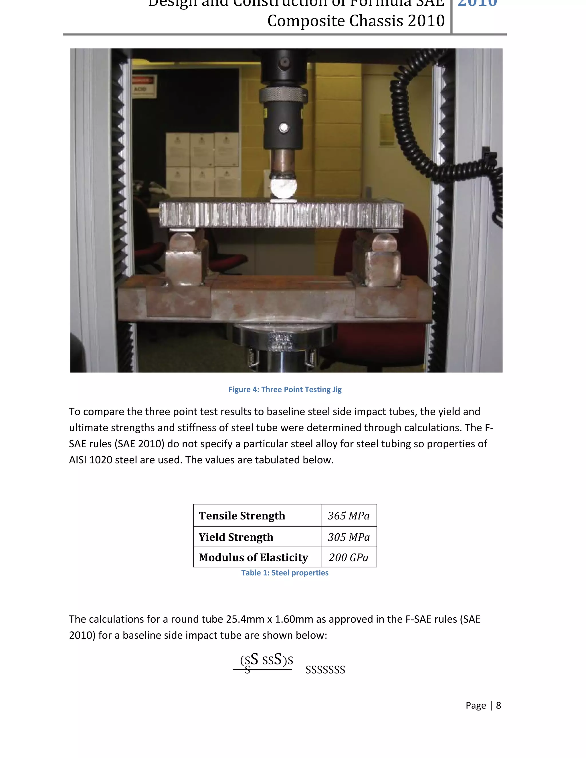 Design and construction of formula sae | PDF