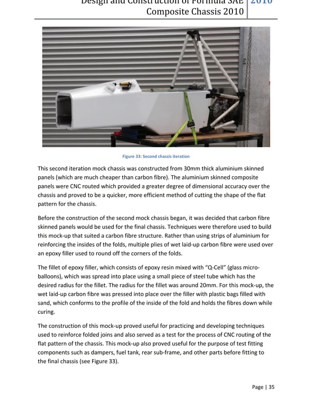 Design and construction of formula sae | PDF