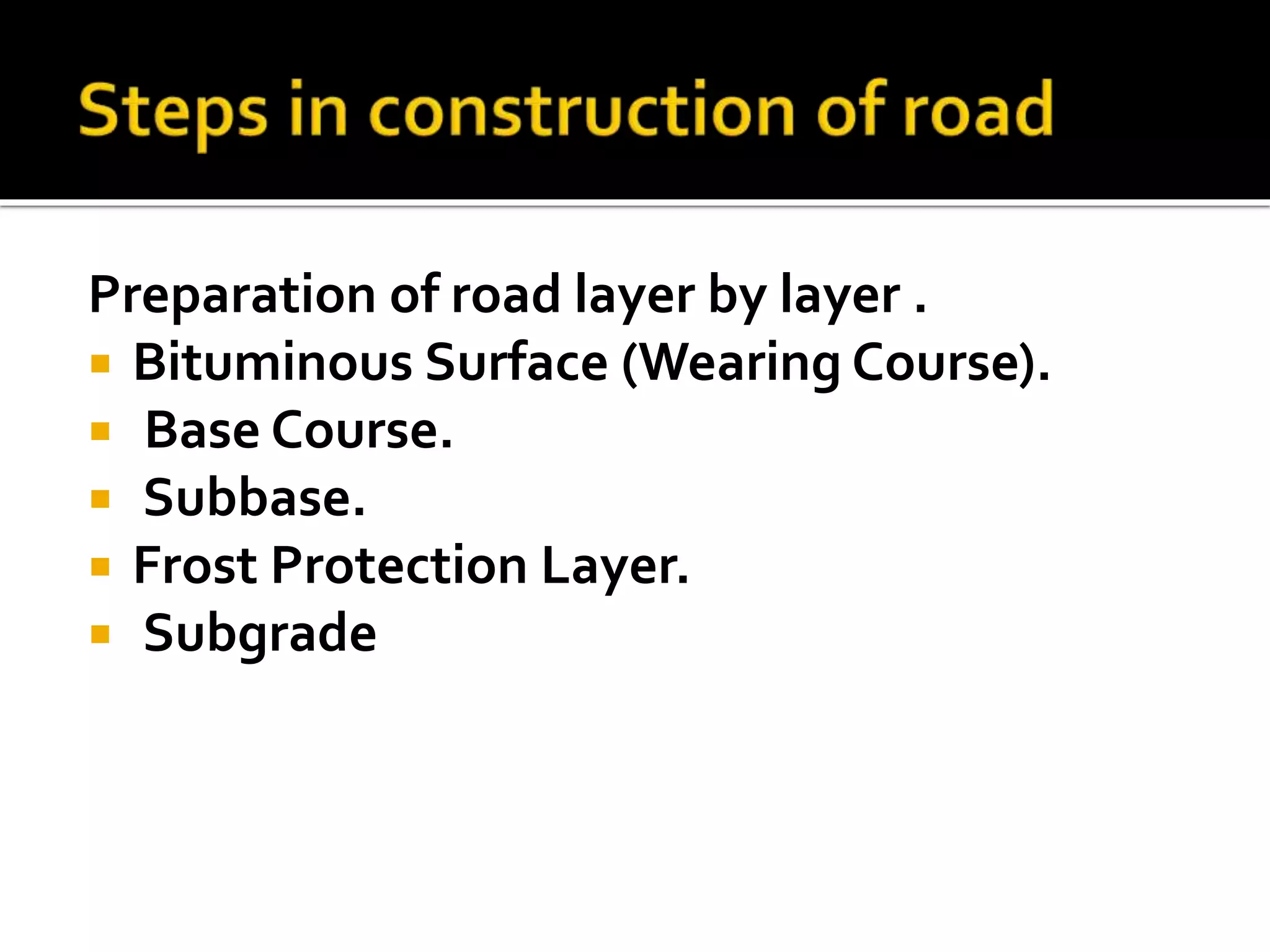 Design and construction of highway (flexible pavement | PPTX