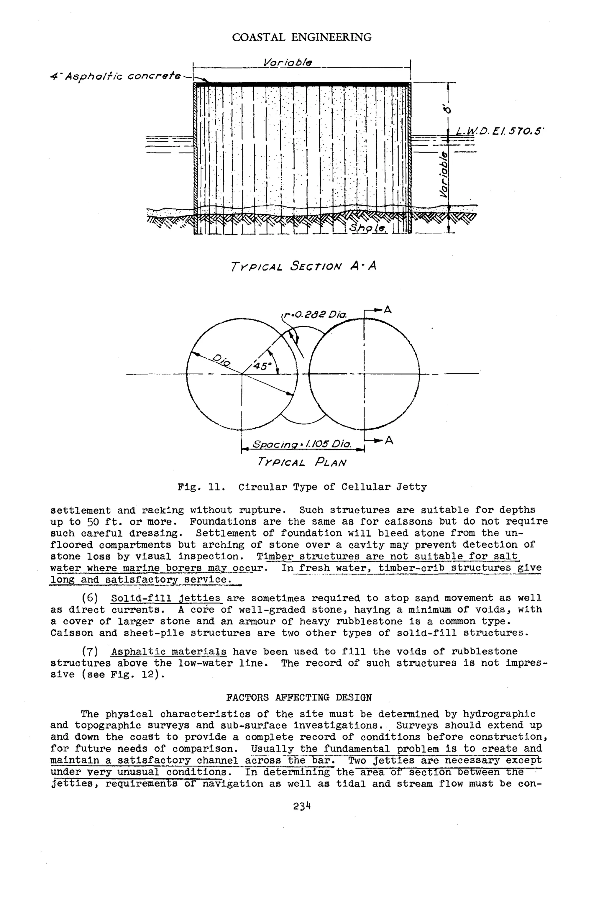 Design and Construction of Jetties | PDF