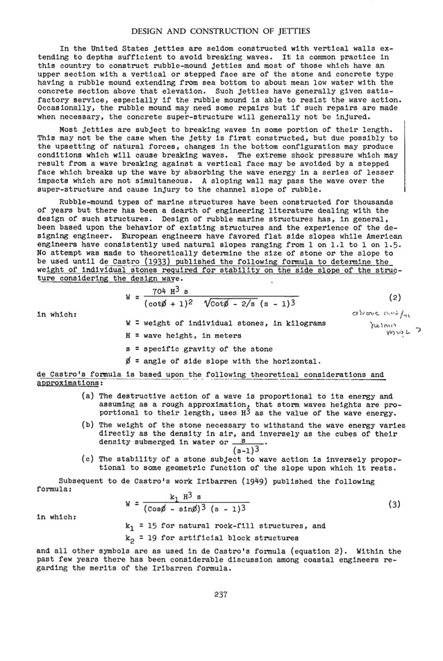 Design and Construction of Jetties | PDF | Geography | Science