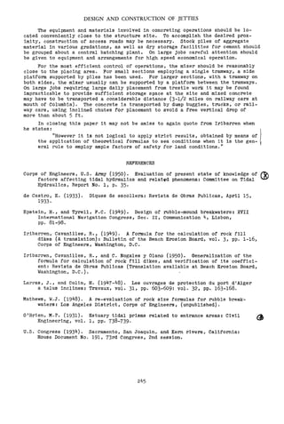 Design and Construction of Jetties | PDF