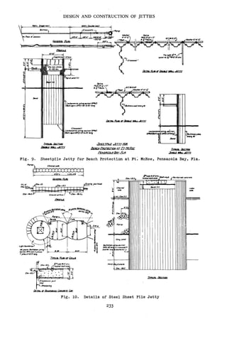 Design and Construction of Jetties | PDF