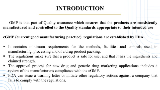 Design and Construction of plant as per the GMP Guidelines.pdf ...