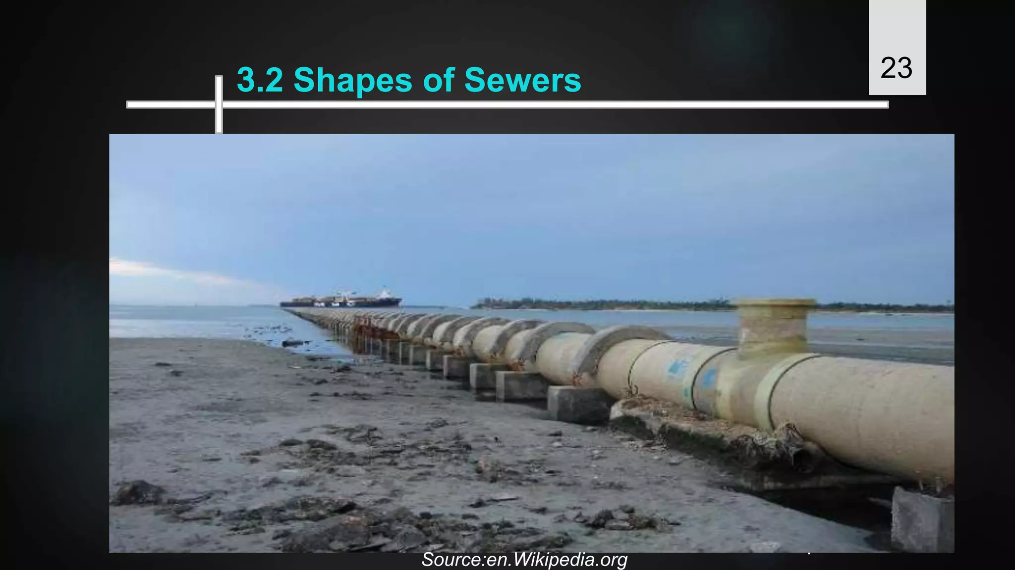 Design and construction of sewer | PPTX