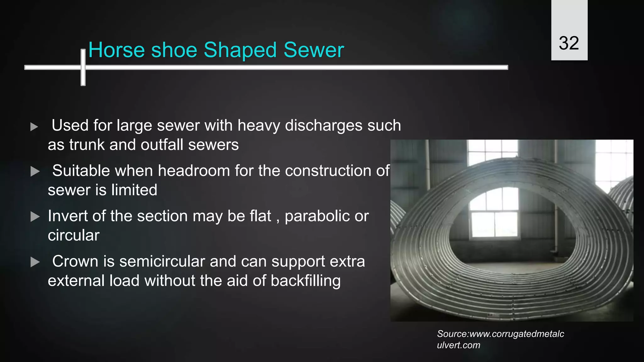 Design and construction of sewer | PPTX