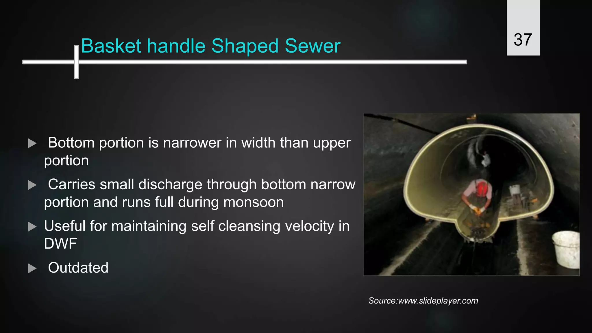 Design and construction of sewer | PPTX