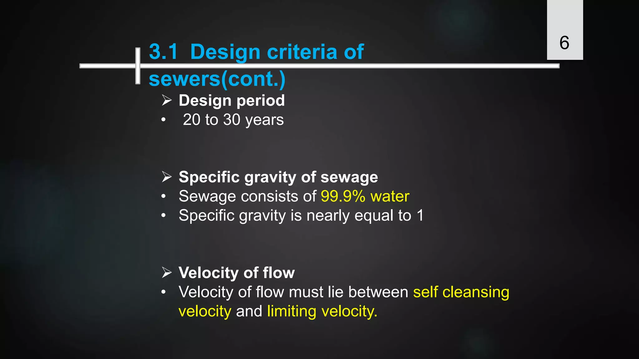 Design and construction of sewer | PPTX