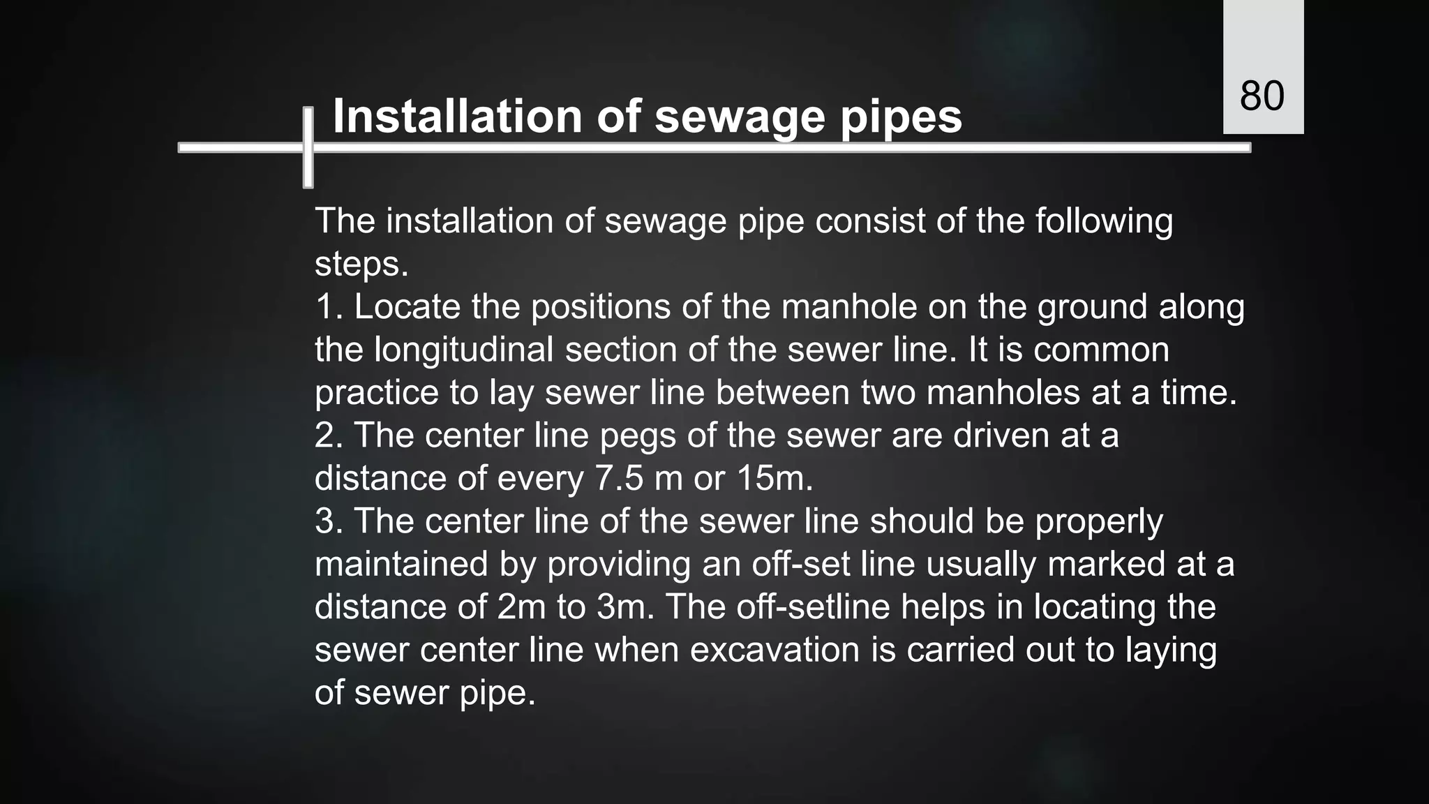Design and construction of sewer | PPTX