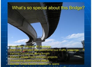 Design and construction of the sh58 flyover bridge over ih70 | PDF