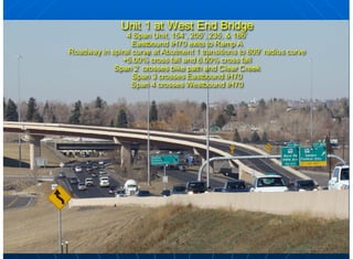 Design and construction of the sh58 flyover bridge over ih70 | PDF