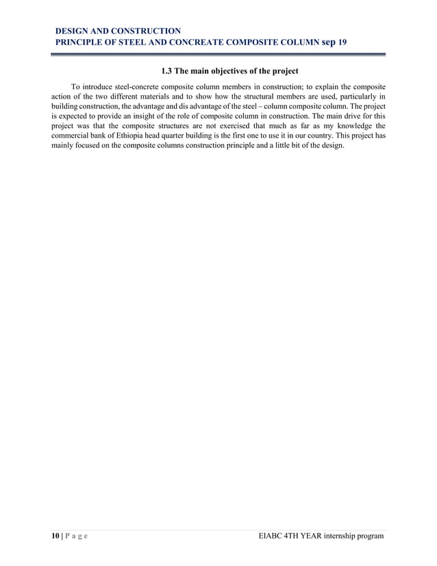 Design and construction principle of steel concreat composite column ...