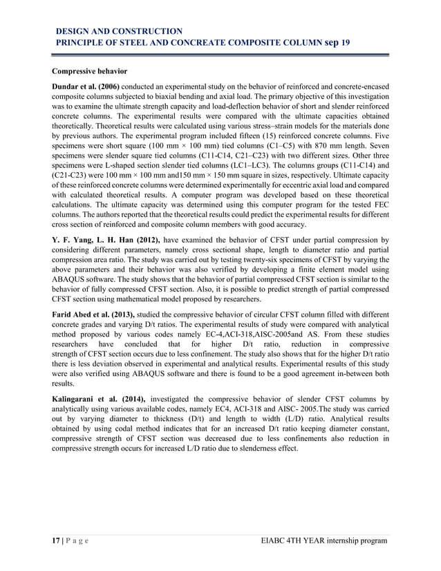 Design and construction principle of steel concreat composite column ...