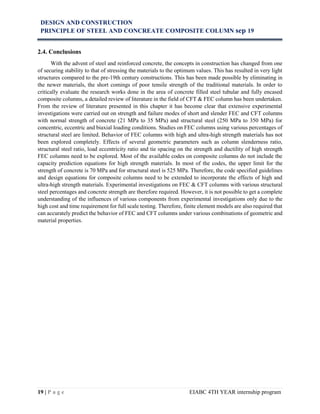 Design and construction principle of steel concreat composite column ...