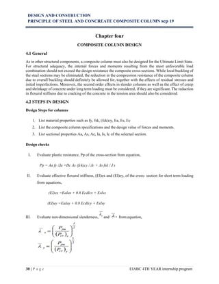 Design and construction principle of steel concreat composite column ...