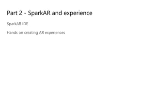 Design and create AR experiences with no code | PDF