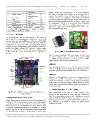 Design and development of advanced microcontroller based solar battery charger and solar ...