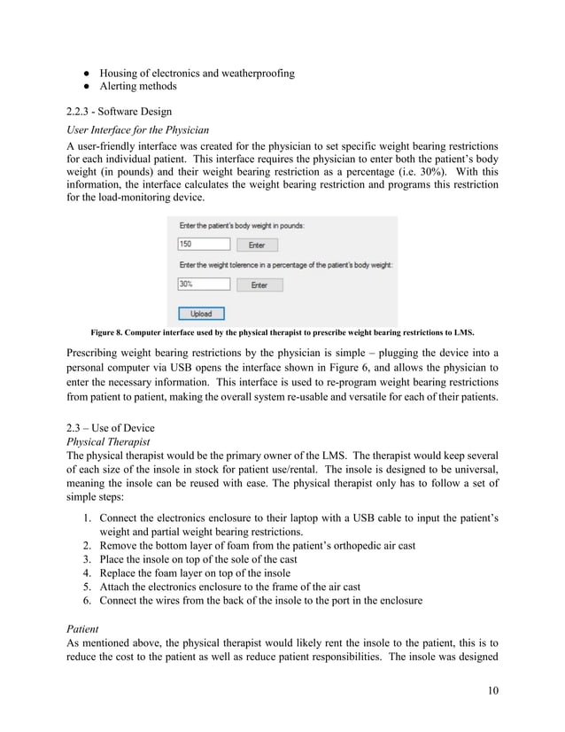 Design and development of a load monitoring device for physical rehabilitation | PDF