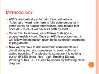 Design and Development of a prototype of AGV | PPTX