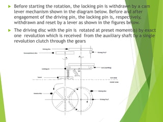 Design and development of a six tool turret using Geneva Mechanism | PPTX