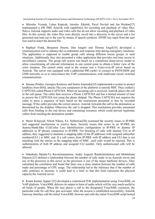 Design and development of asterisk based computer services accessing framework for the visually ...