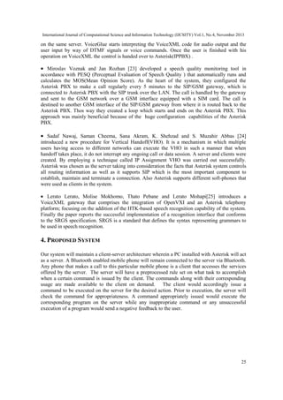 Design and development of asterisk based computer services accessing ...