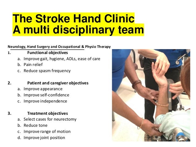 Design and development of a stroke hand service