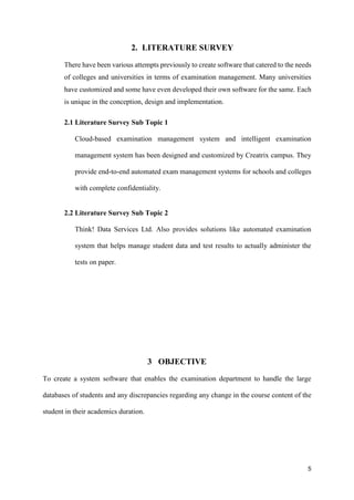 Design and development of automated examination system | PDF