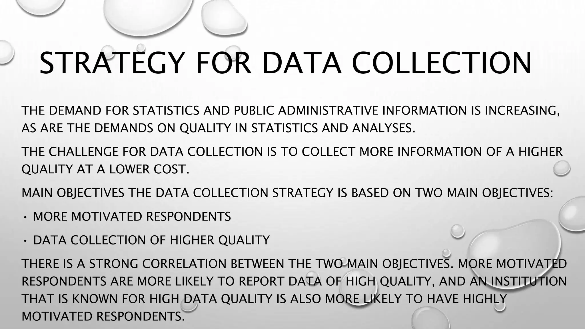 Design and development of data collection | PPT