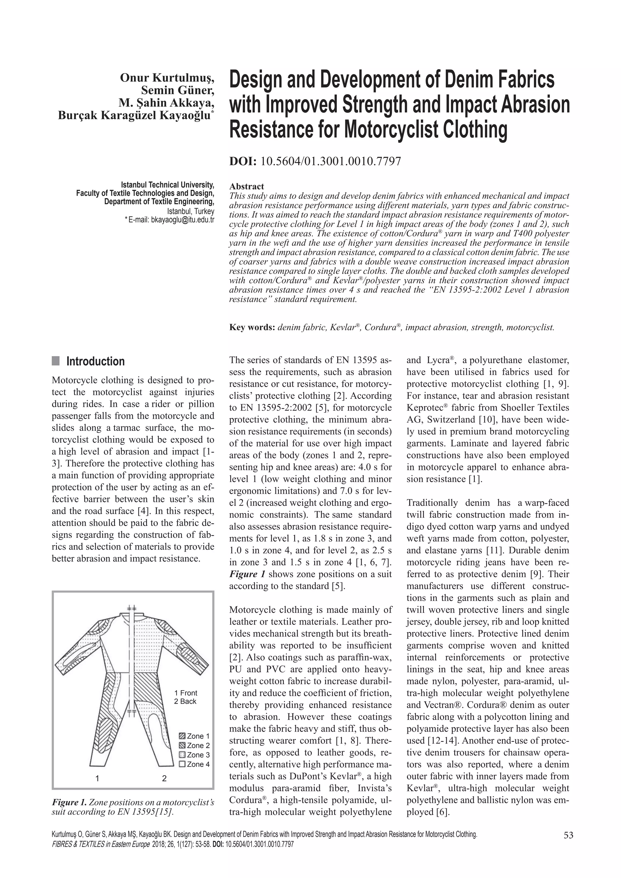 Design and development of denim fabrics | PDF