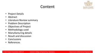Design and Development of FDM 3D Printer Machine.pptx | 3-D Graphics ...