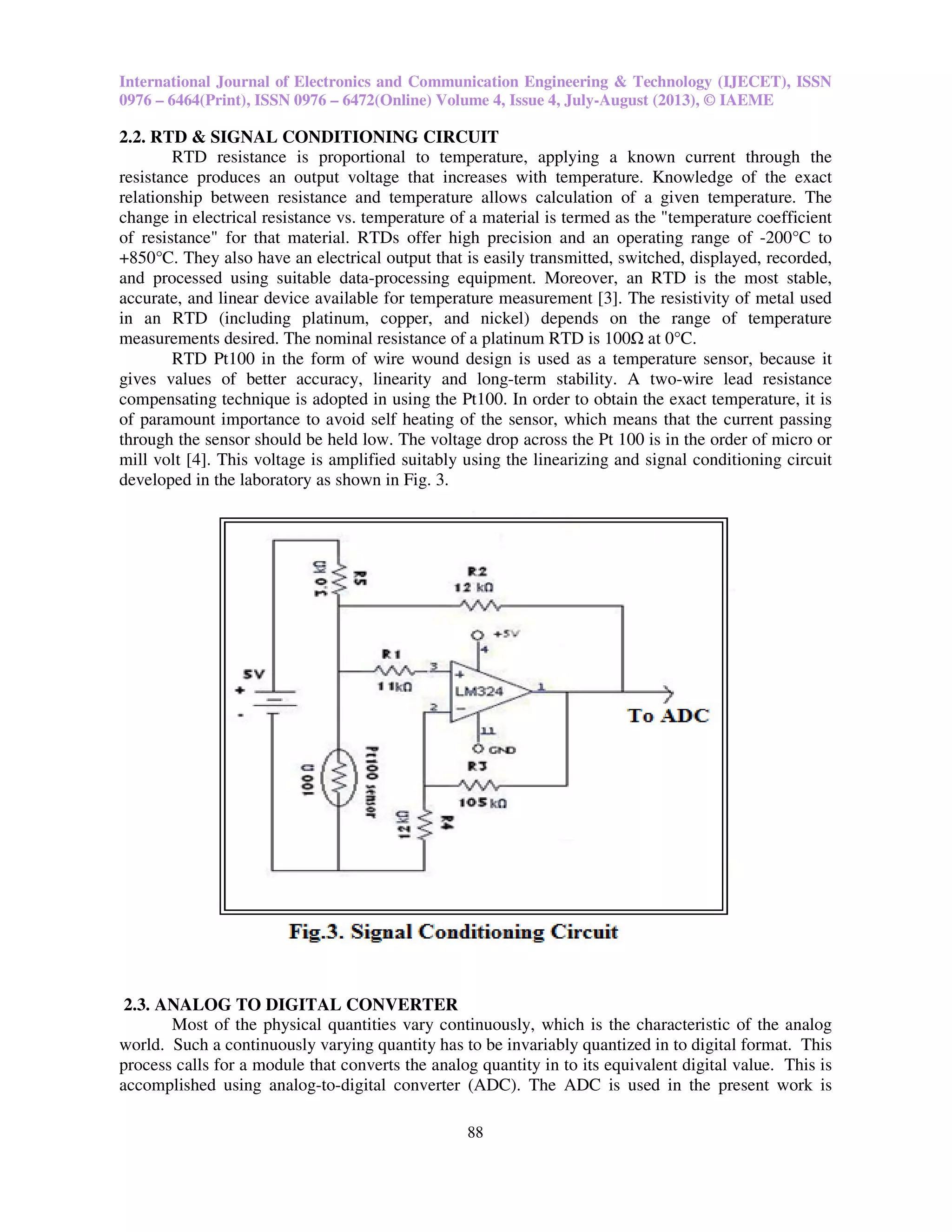 Design And Development Of Fpga Based Temperature Measurement And Control Pdf Chemistry Science
