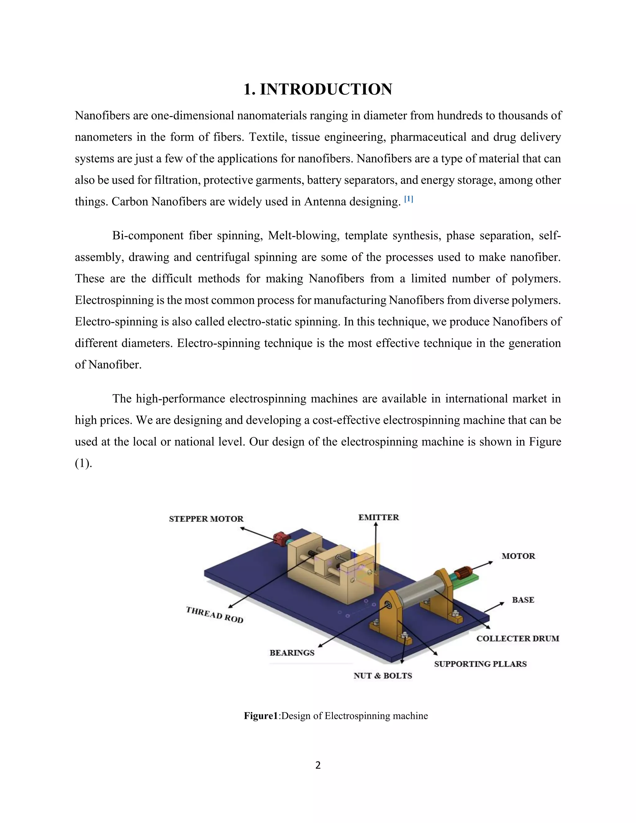 Design And Development of Low-Cost Electrospinning Machine for ...