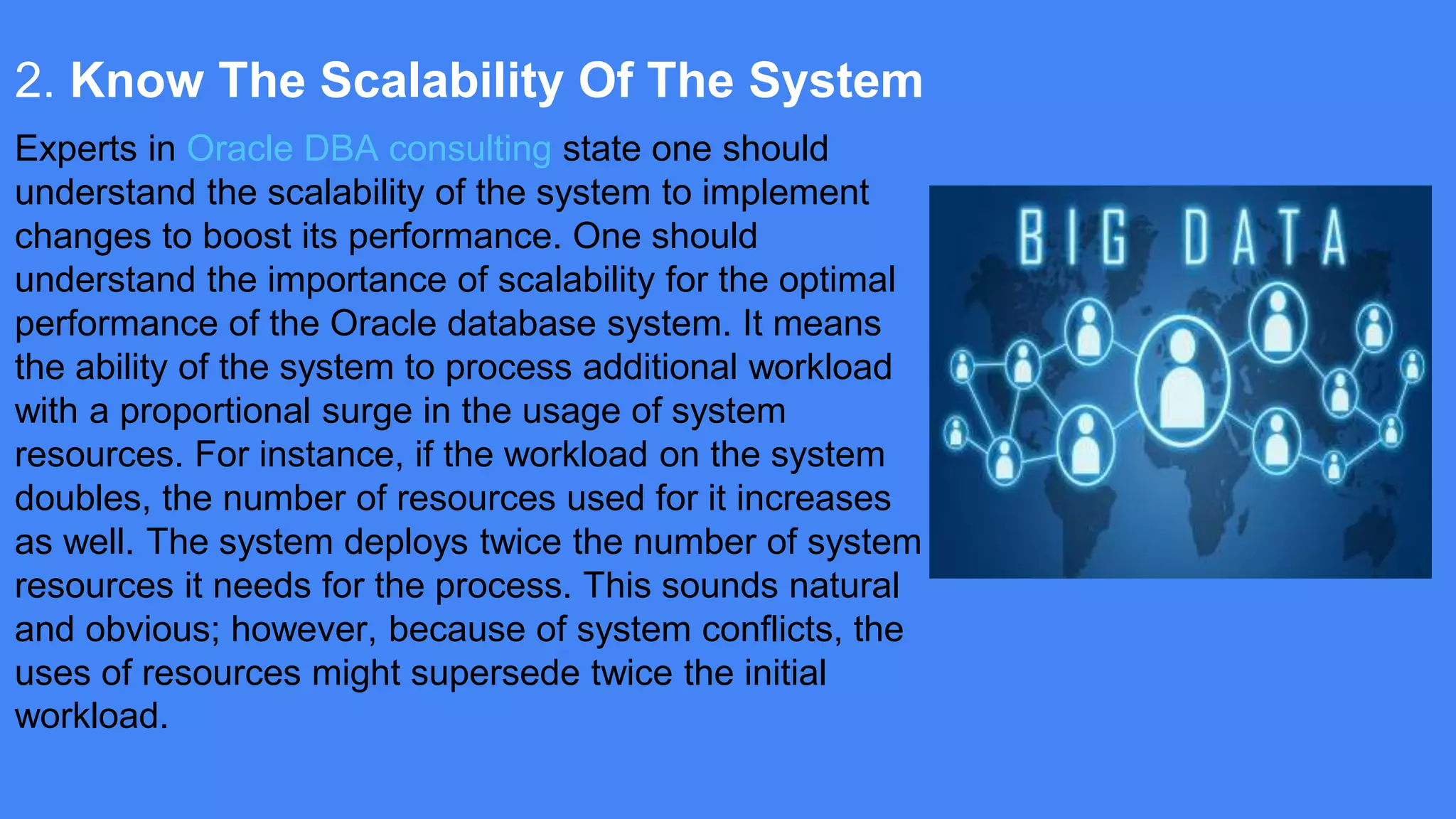 Design and development of oracle database system | PPT
