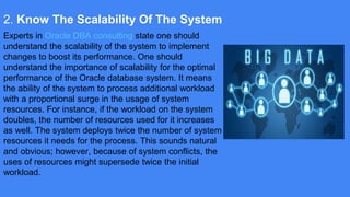 Design and development of oracle database system | PPT