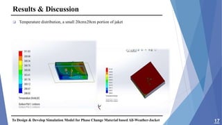 Design and development of phase change material based all weather ...