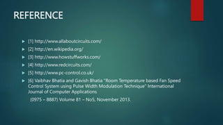 design and fabrication of automatic temperature controlled fan.pptx