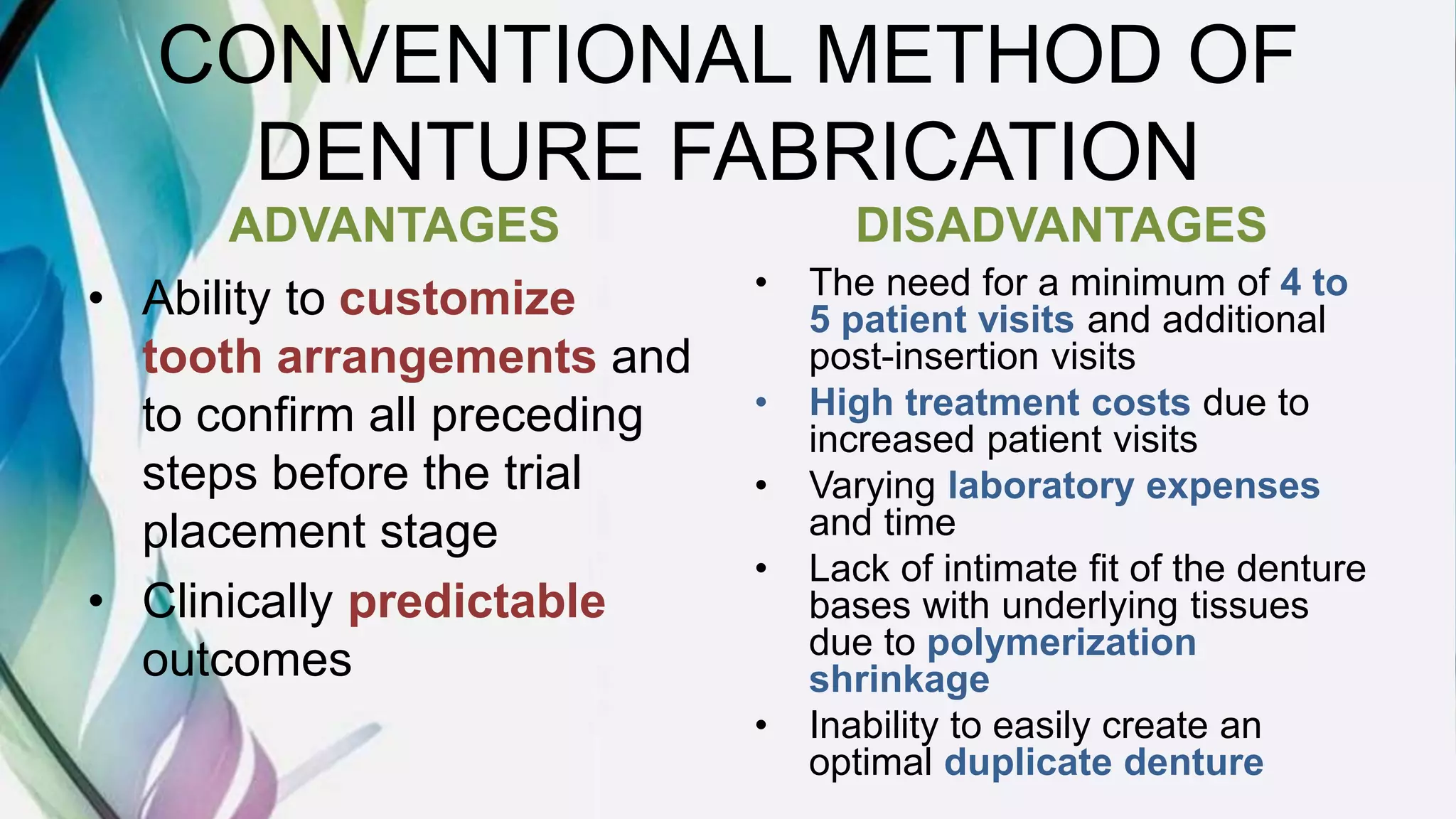 Design and fabrication of complete dentures using cad | PPTX