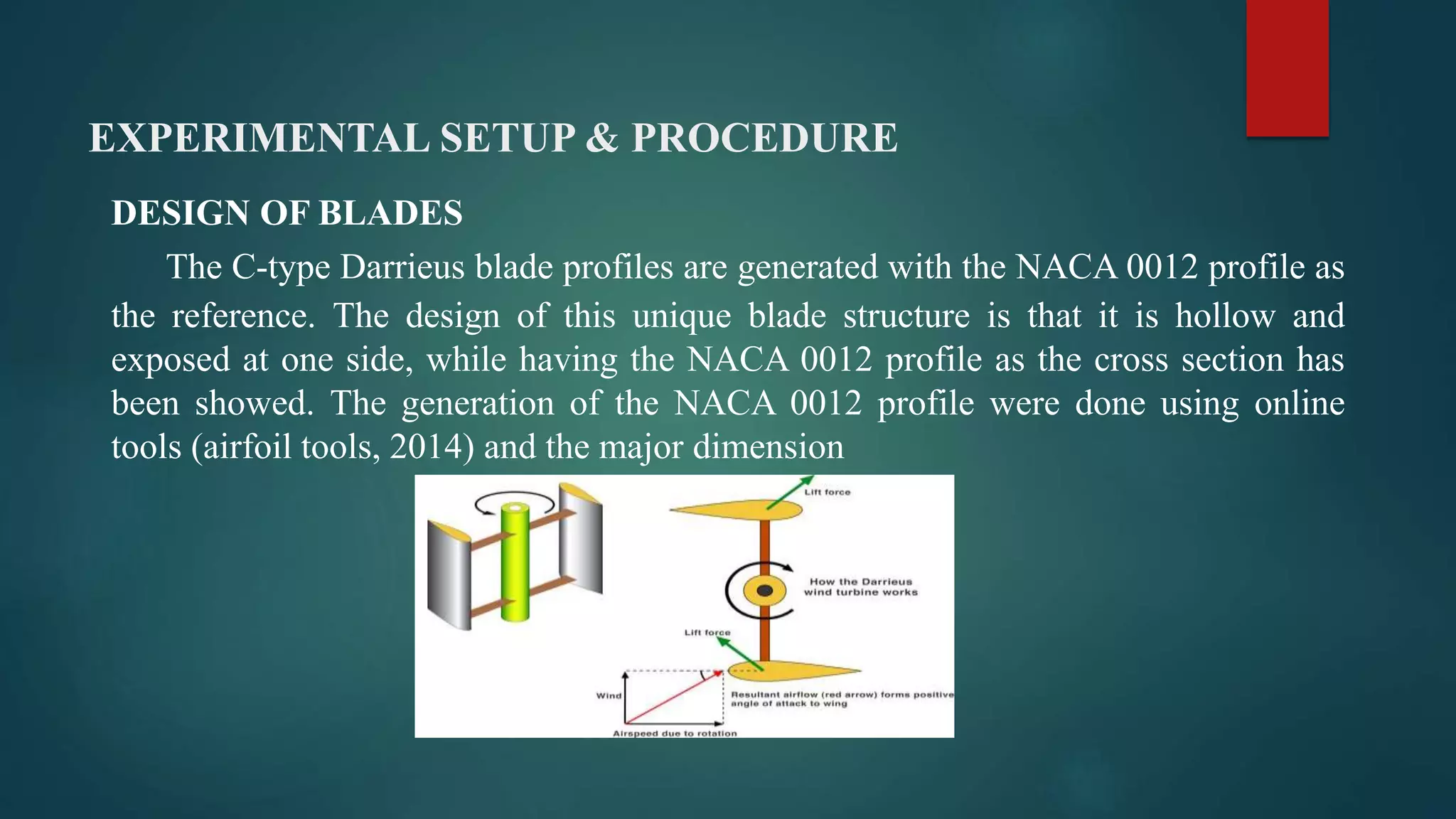 Design and Fabrication of Darrieus wind turbine | PPTX
