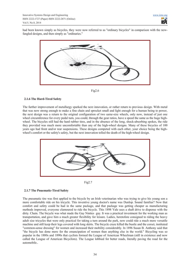 Design and fabrication of dual chargeable bicycle | PDF | Cycling | Sports