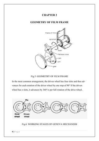 Design & Fabrication of Film Frame by Geneva Mechanism | DOCX