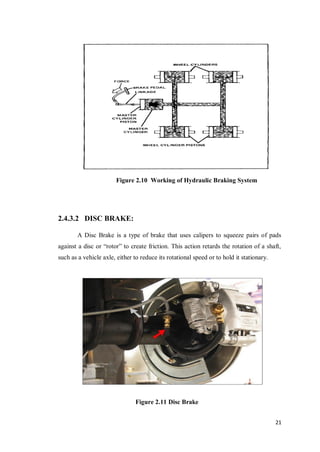 Design and fabrication of gearbox with inboard braking of an all ...