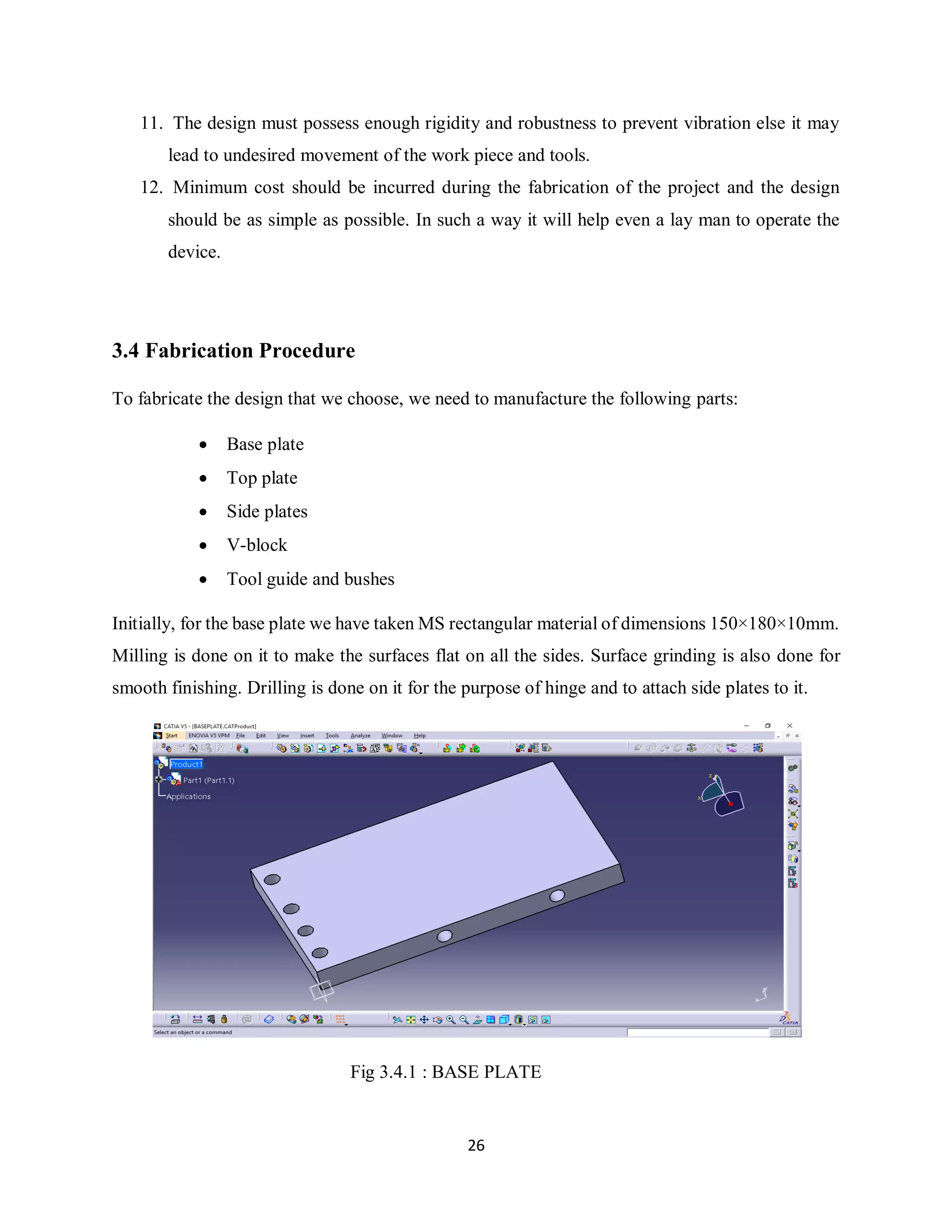 Design and fabrication of jig to drill holes on inclined surface | PDF