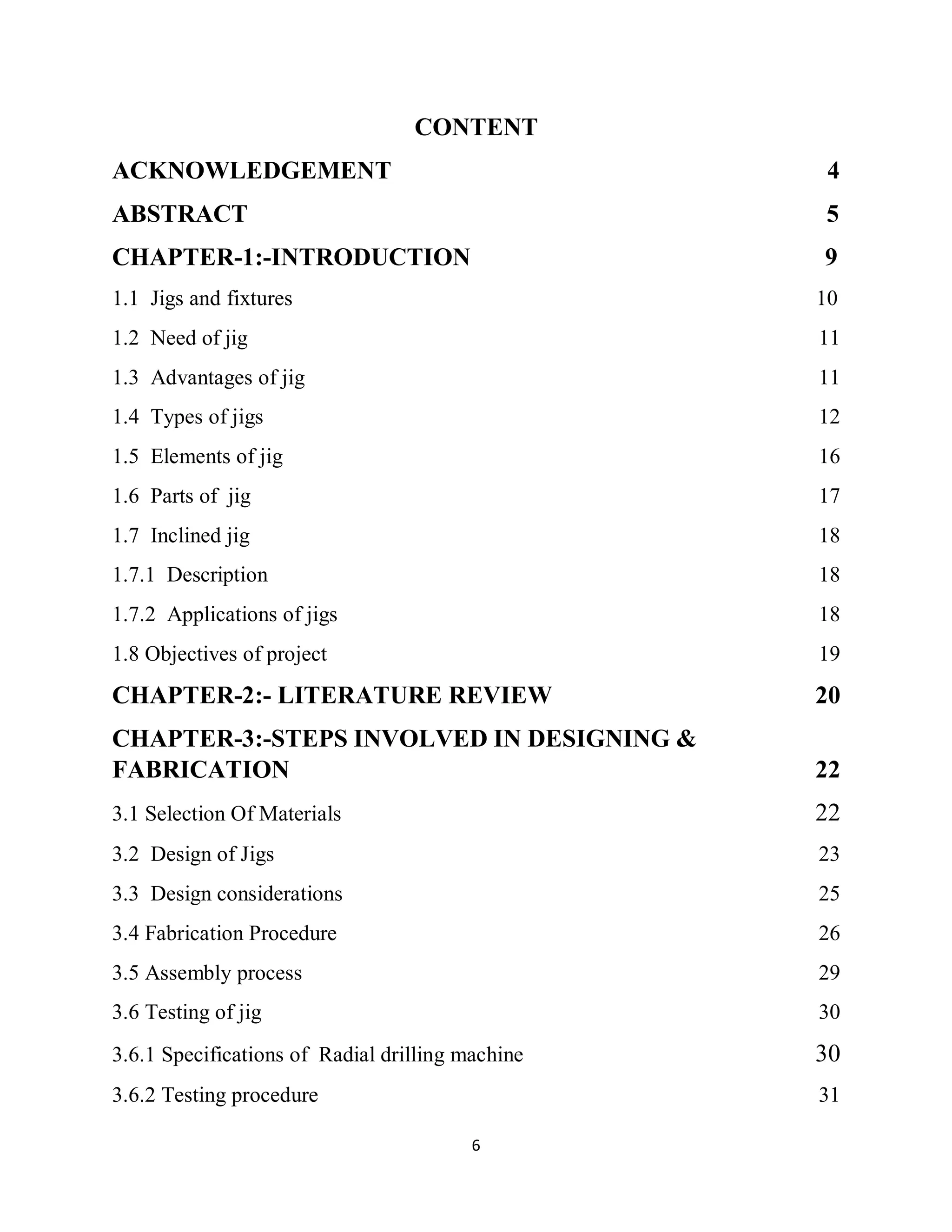 Design and fabrication of jig to drill holes on inclined surface | PDF
